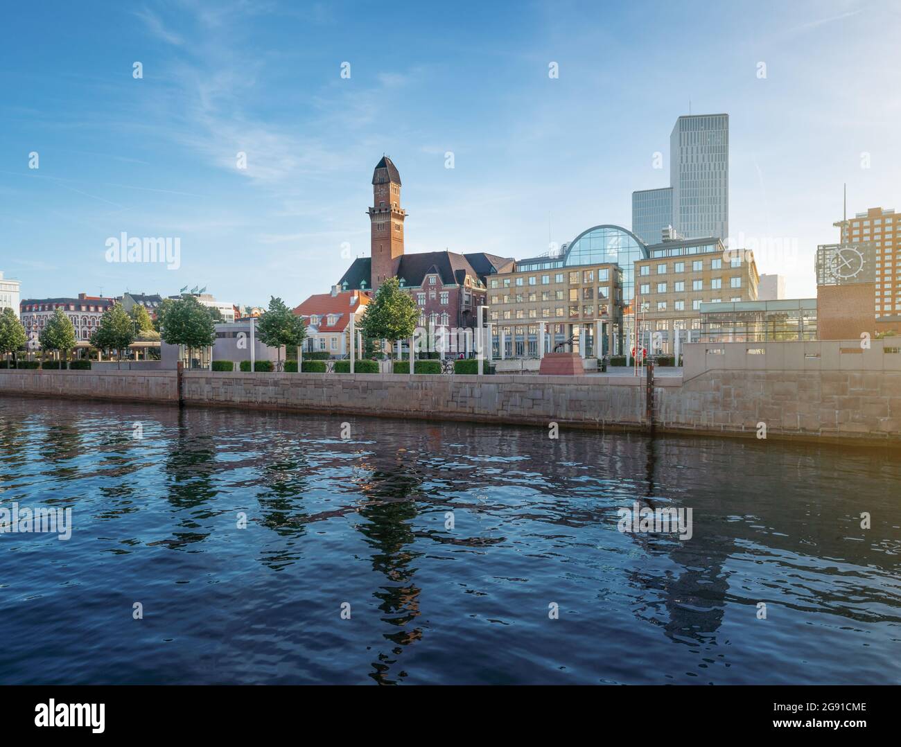 Malmo Skyline - Malmo, Sweden Stock Photo - Alamy