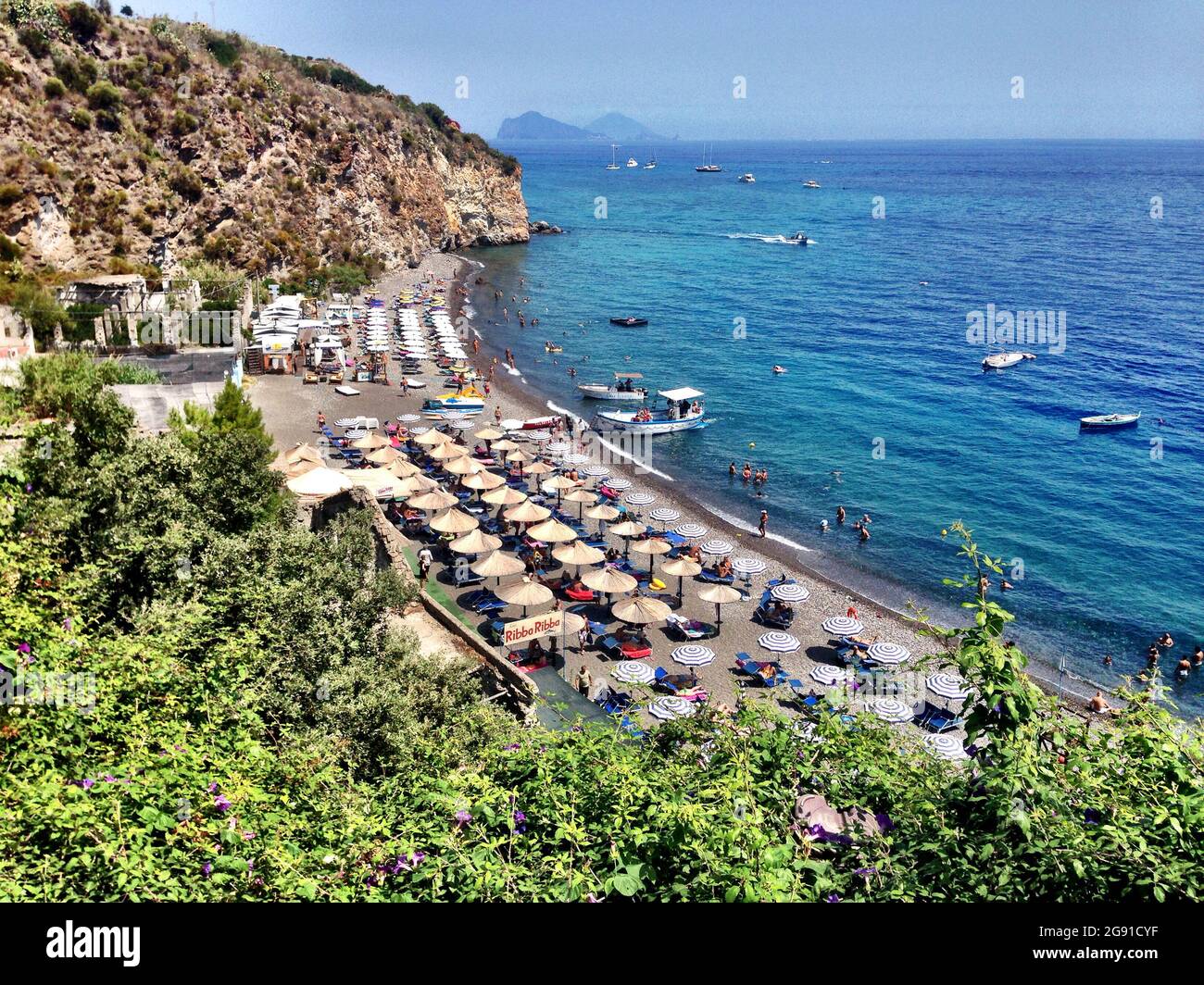 Lipari white beach hi-res stock photography and images - Alamy