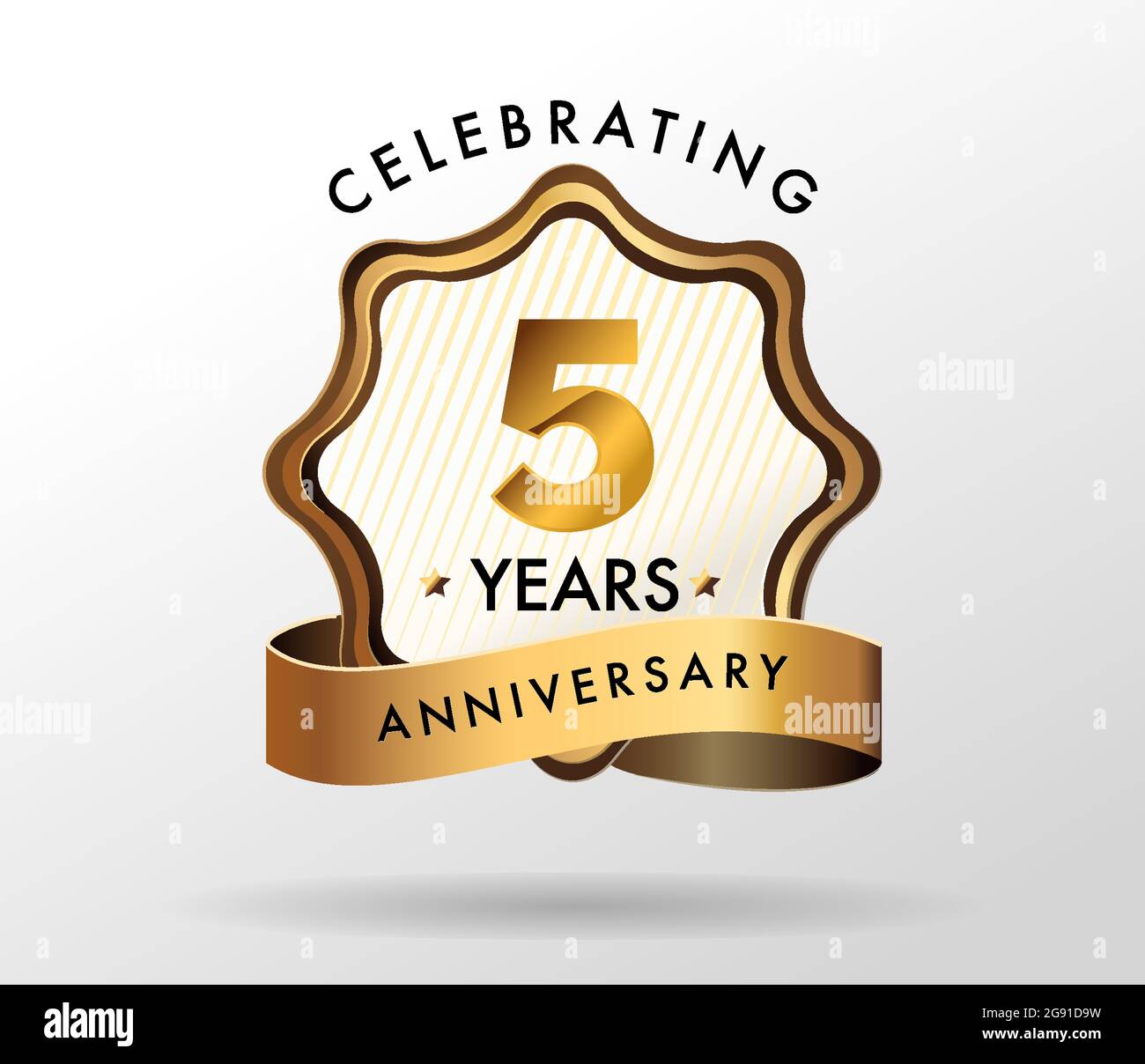 Label Celebration logo design anniversary Stock Vector Image & Art - Alamy