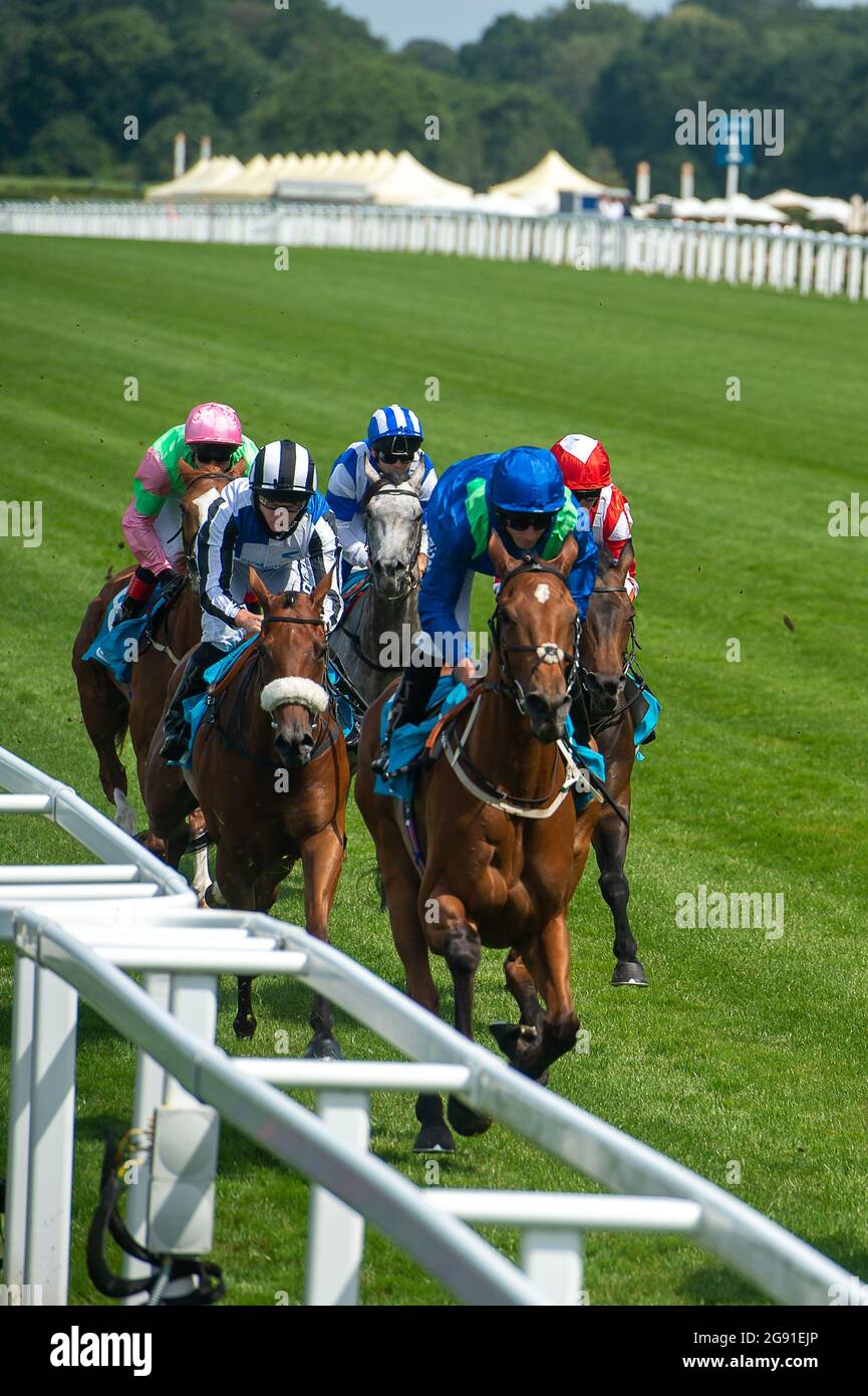 Ascot, Berkshire, UK. 23rd July, 2021. The John Guest Racing Brown ...