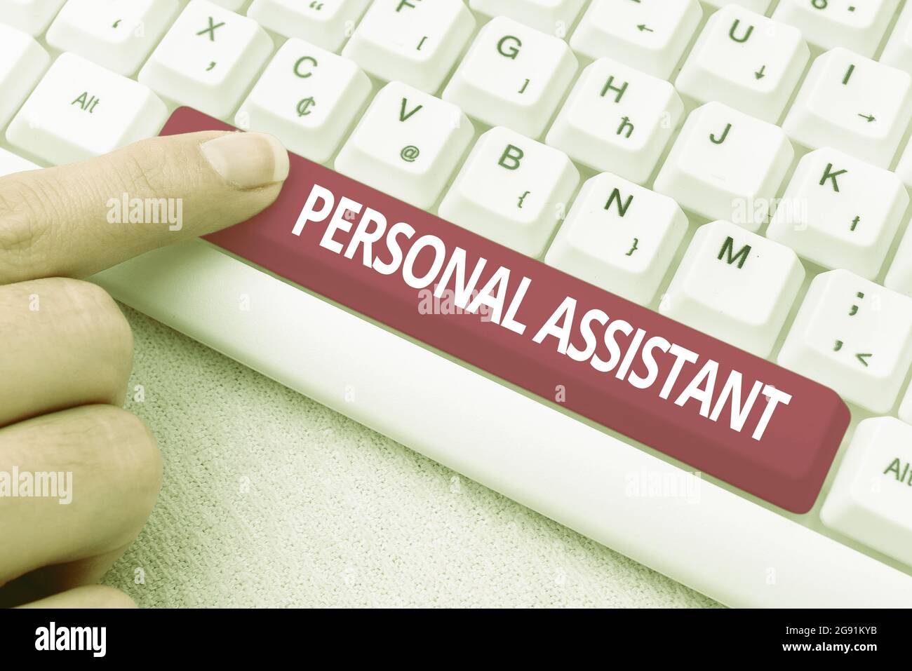 Writing displaying text Personal Assistant. Word Written on ...
