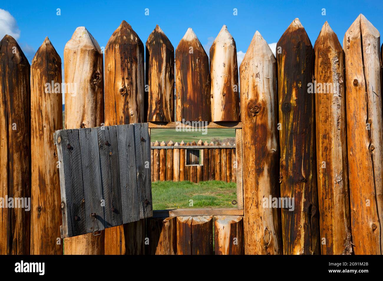 Stockade fort hi-res stock photography and images - Alamy