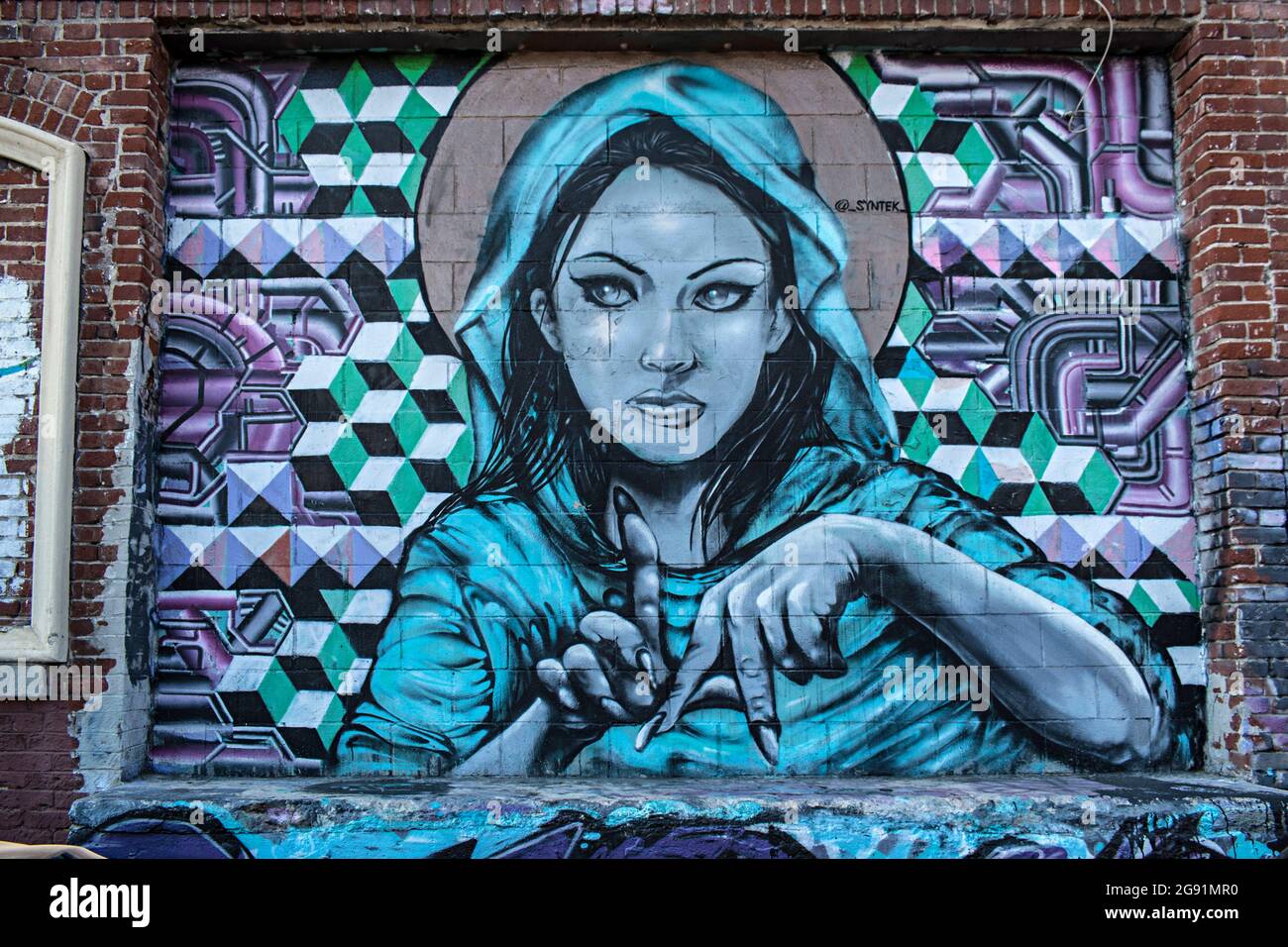 Murals and street art from the Arts District in Los Angeles California ...
