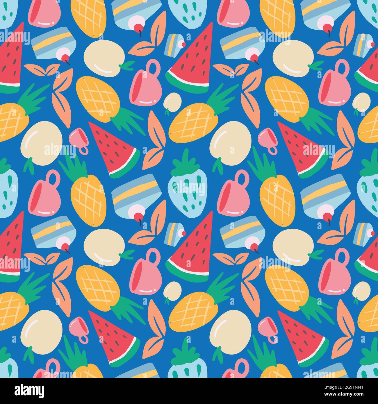 Watermelon cup cake hi-res stock photography and images - Alamy