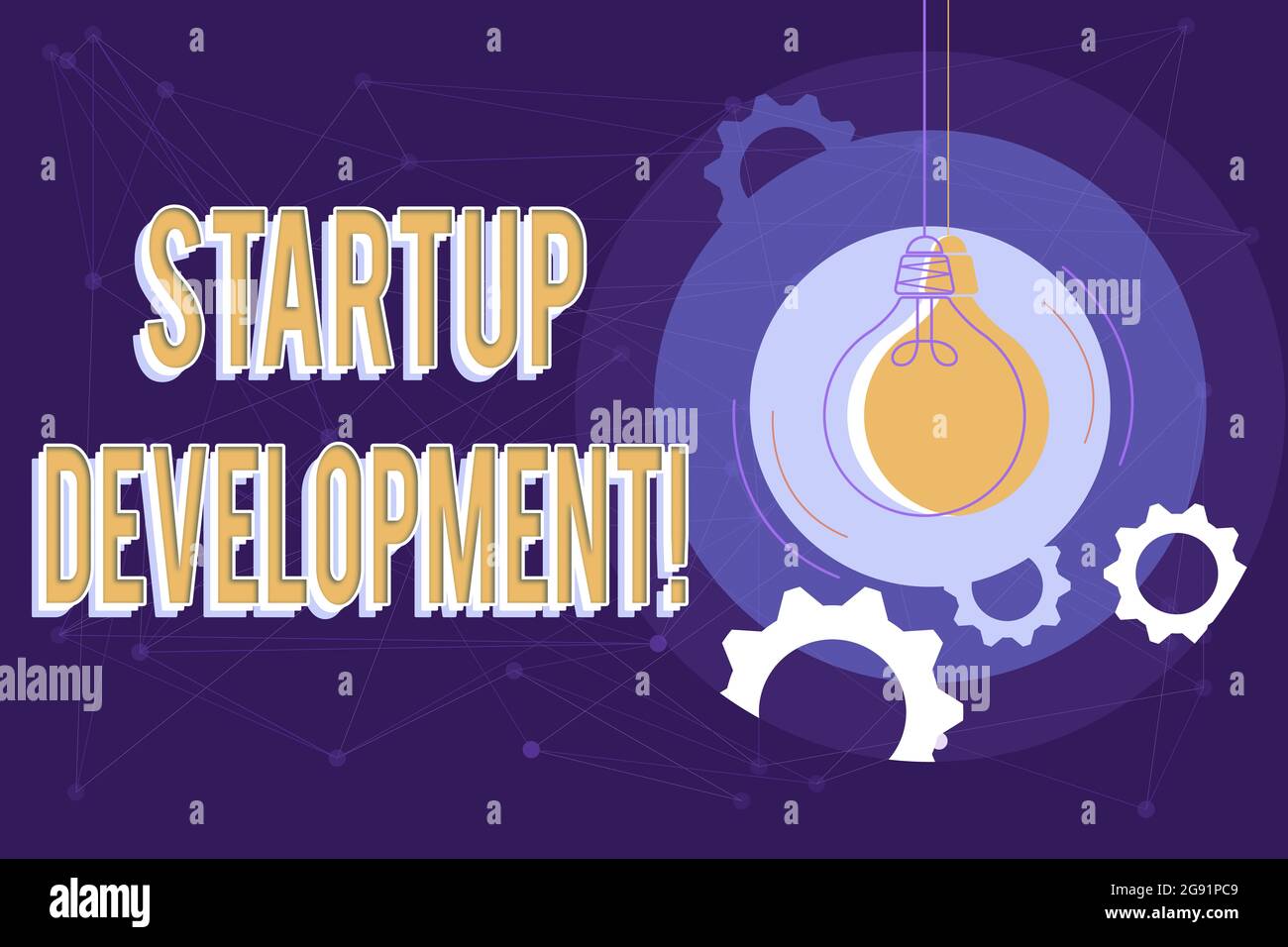 Text caption presenting Startup Development. Conceptual photo ...