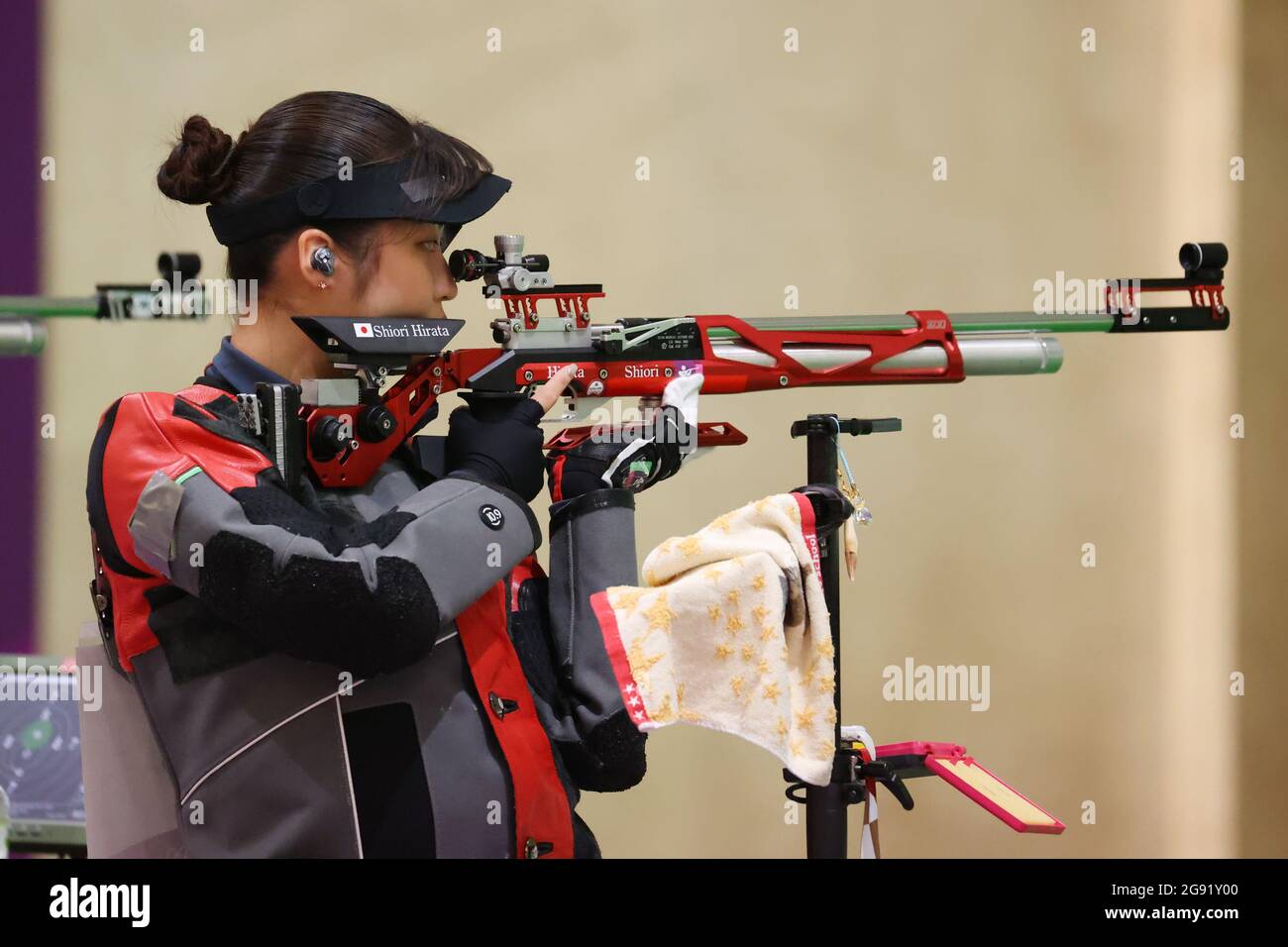 Tokyo, Japan. 24th July, 2021. Shiori Hirata (JPN) Shooting - Rifle ...