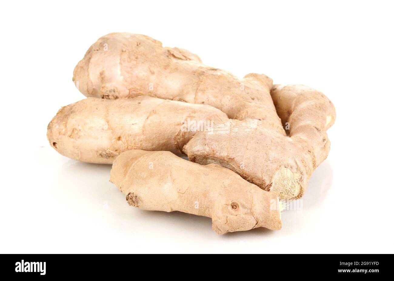 Ginger isolated on white Stock Photo - Alamy
