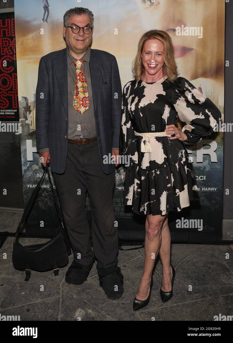 New York, NY, USA. 23rd July, 2021. Michael Musto, Amy Hargreaves at ...