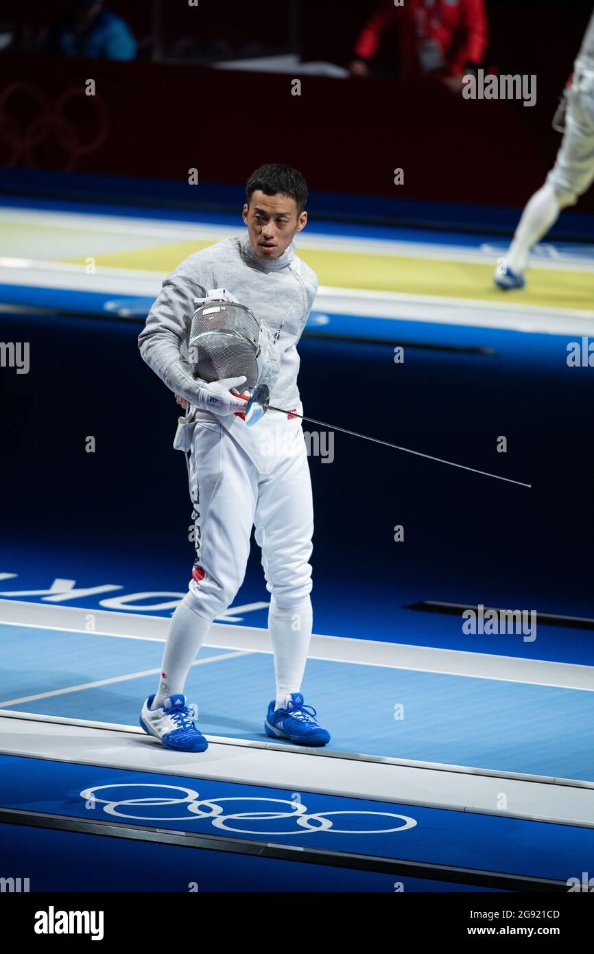 SHIMAMURA Tomohiro (JPN) Men's Sabre Individual Table of 64 JULY 24 ...
