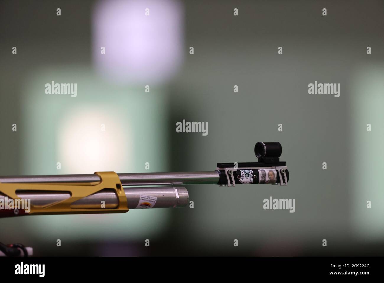 Tokio, Japan. 24th July, 2021. Shooting: Olympics, preliminary ...