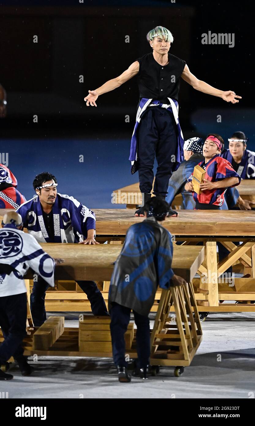 Performers in opening ceremony hi-res stock photography and images - Alamy
