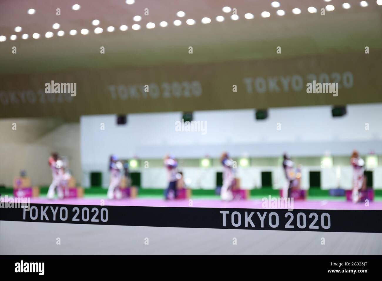 Tokyo, Japan. 24th July, 2021. General view Shooting - Rifle : Women's ...