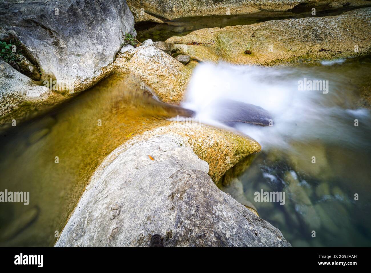 Nice stream in Quang Binh province central Vietnam Stock Photo - Alamy