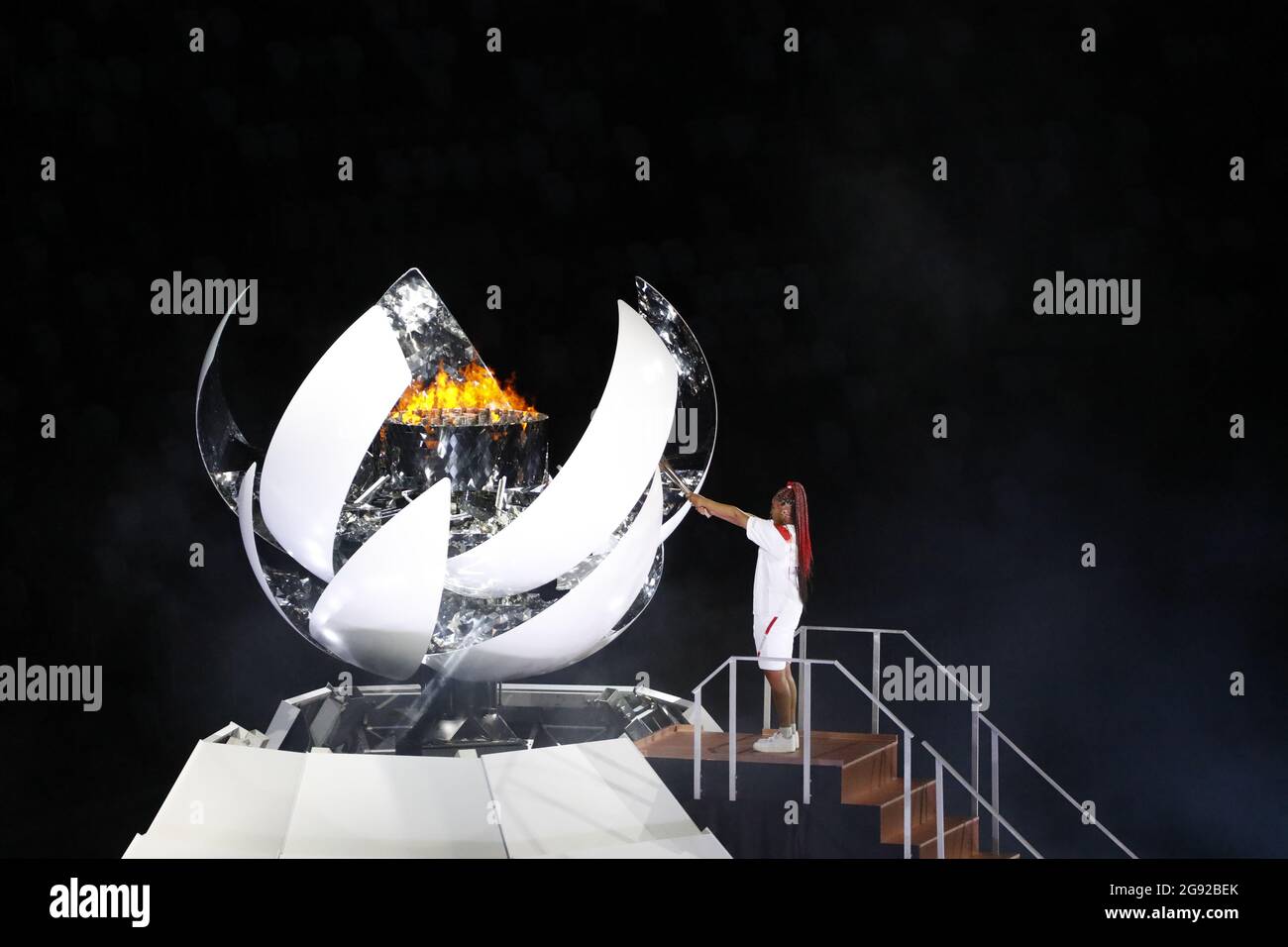 Tokyo-Japan July 23, 2021, Tokyo 2020 Olympic Games Opening Stock Photo ...
