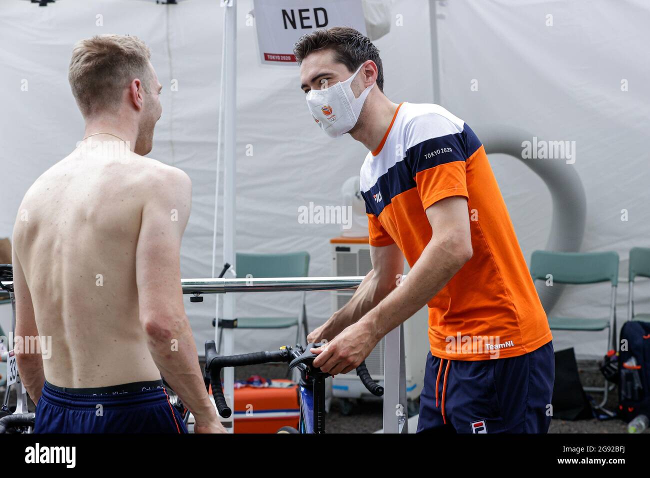 Tokyo, Japan. 24th July, 2021. TOKYO, JAPAN - JULY 24: Yoeri Havik of ...