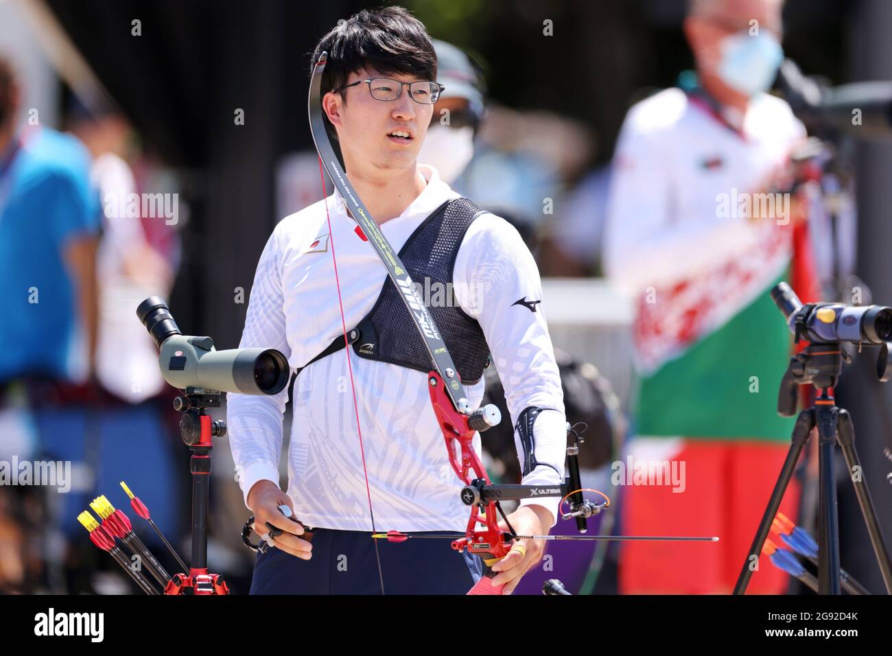 Tokyo, Japan. 23rd July, 2021. Hiroki Muto (JPN) Archery : Men's ...