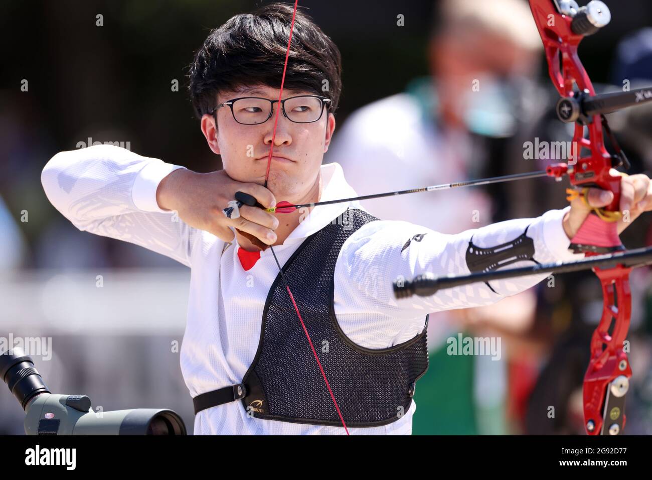 Tokyo, Japan. 23rd July, 2021. Hiroki Muto (JPN) Archery : Men's ...