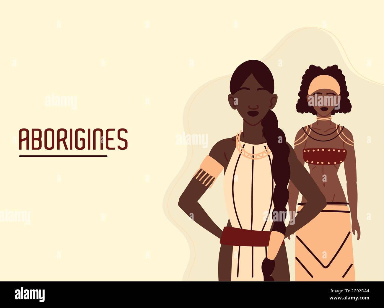 Native aboriginal female Stock Vector Images - Alamy