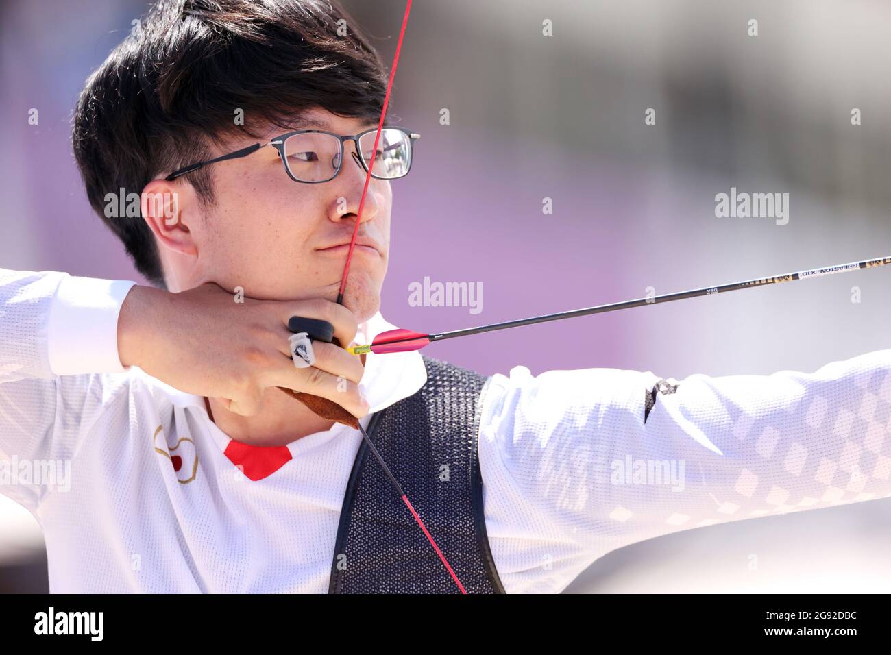 Tokyo, Japan. 23rd July, 2021. Hiroki Muto (JPN) Archery : Men's ...