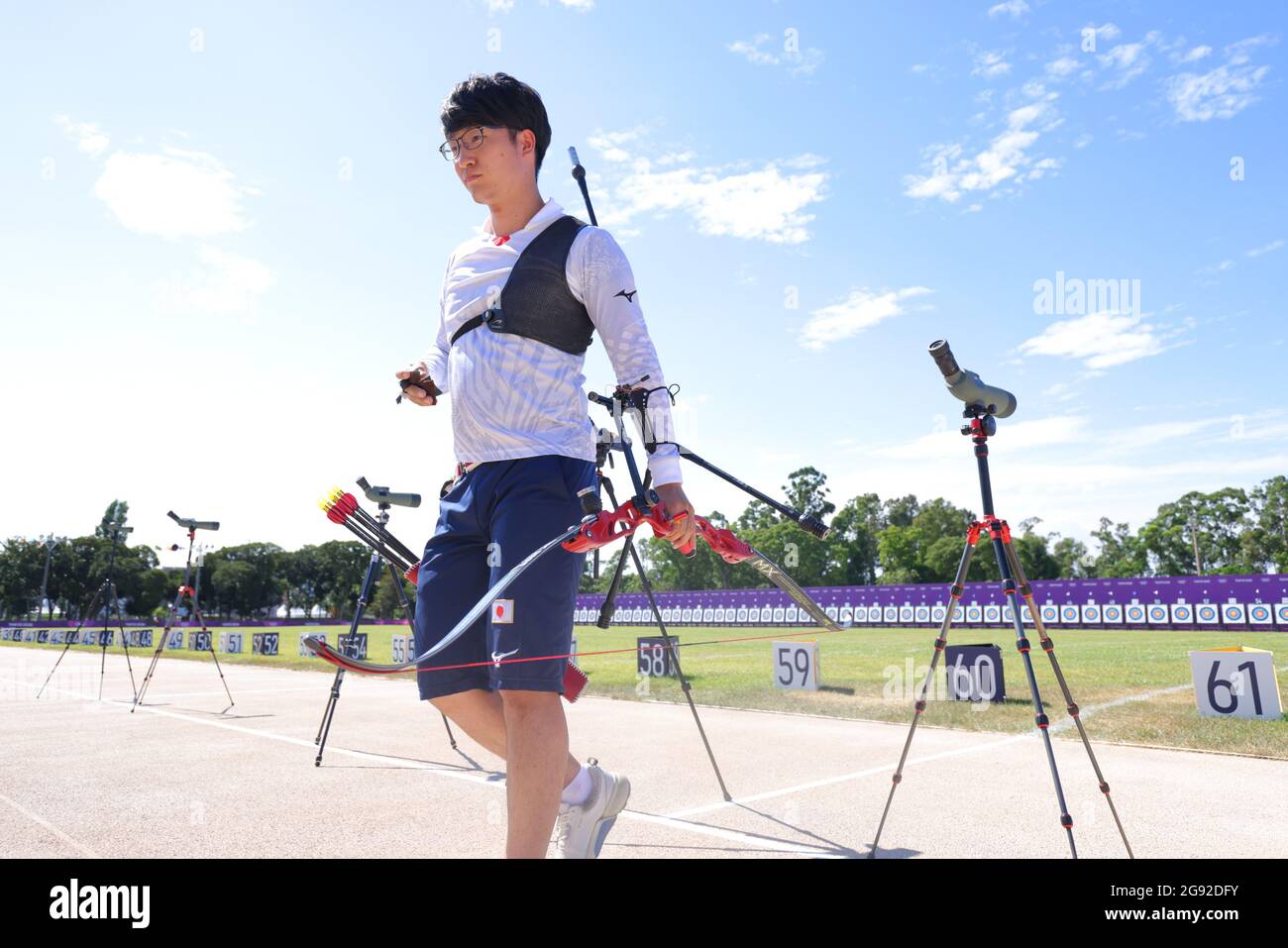 Tokyo, Japan. 23rd July, 2021. Hiroki Muto (JPN) Archery : Men's ...