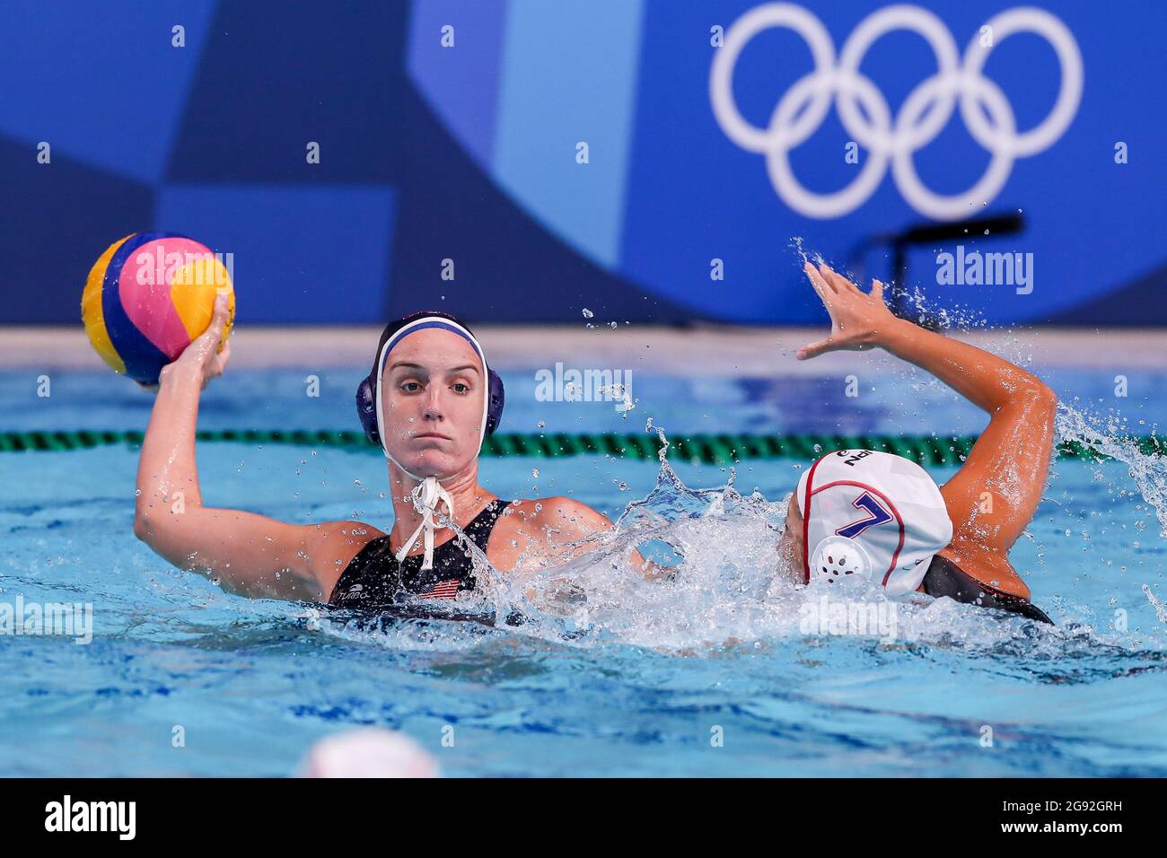 Tokyo, Japan. 24th July, 2021. TOKYO, JAPAN - JULY 24: Makenzie Fischer ...