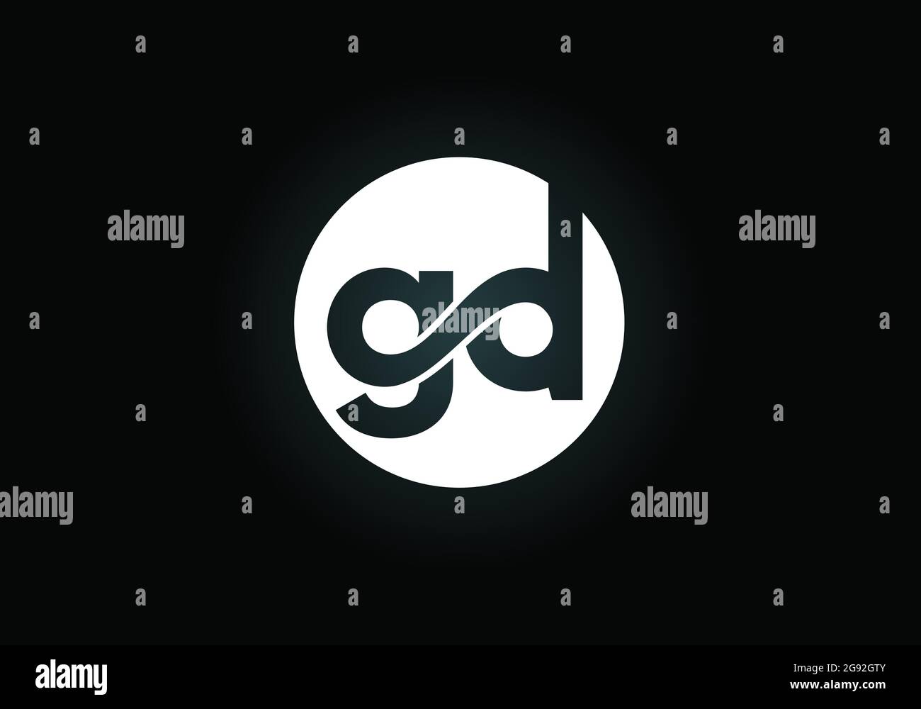 Initial gd Stock Vector Images - Alamy