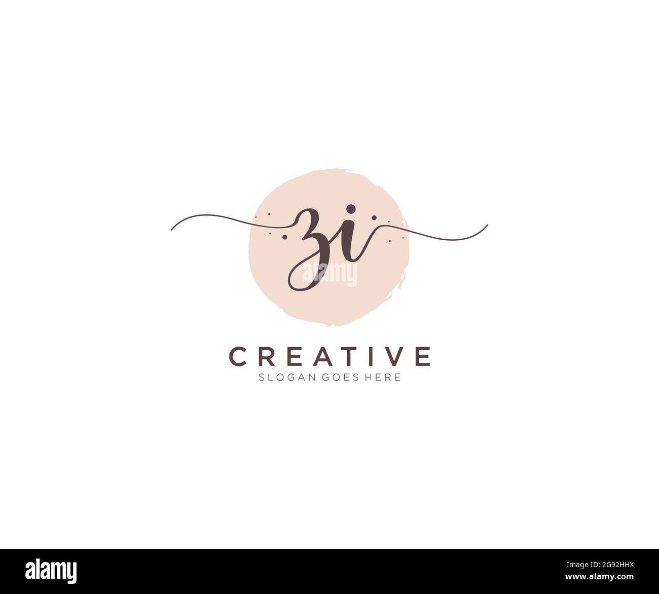 Zi logo vector vectors hi-res stock photography and images - Alamy
