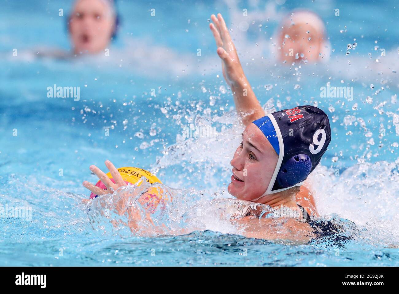 Tokyo, Japan. 24th July, 2021. TOKYO, JAPAN - JULY 24: Aria Fischer of ...