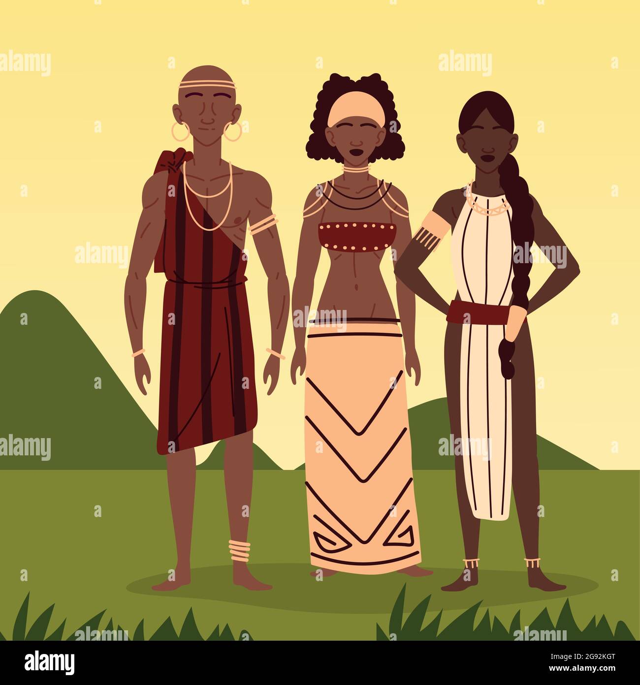 Aboriginal people women Stock Vector Images - Alamy