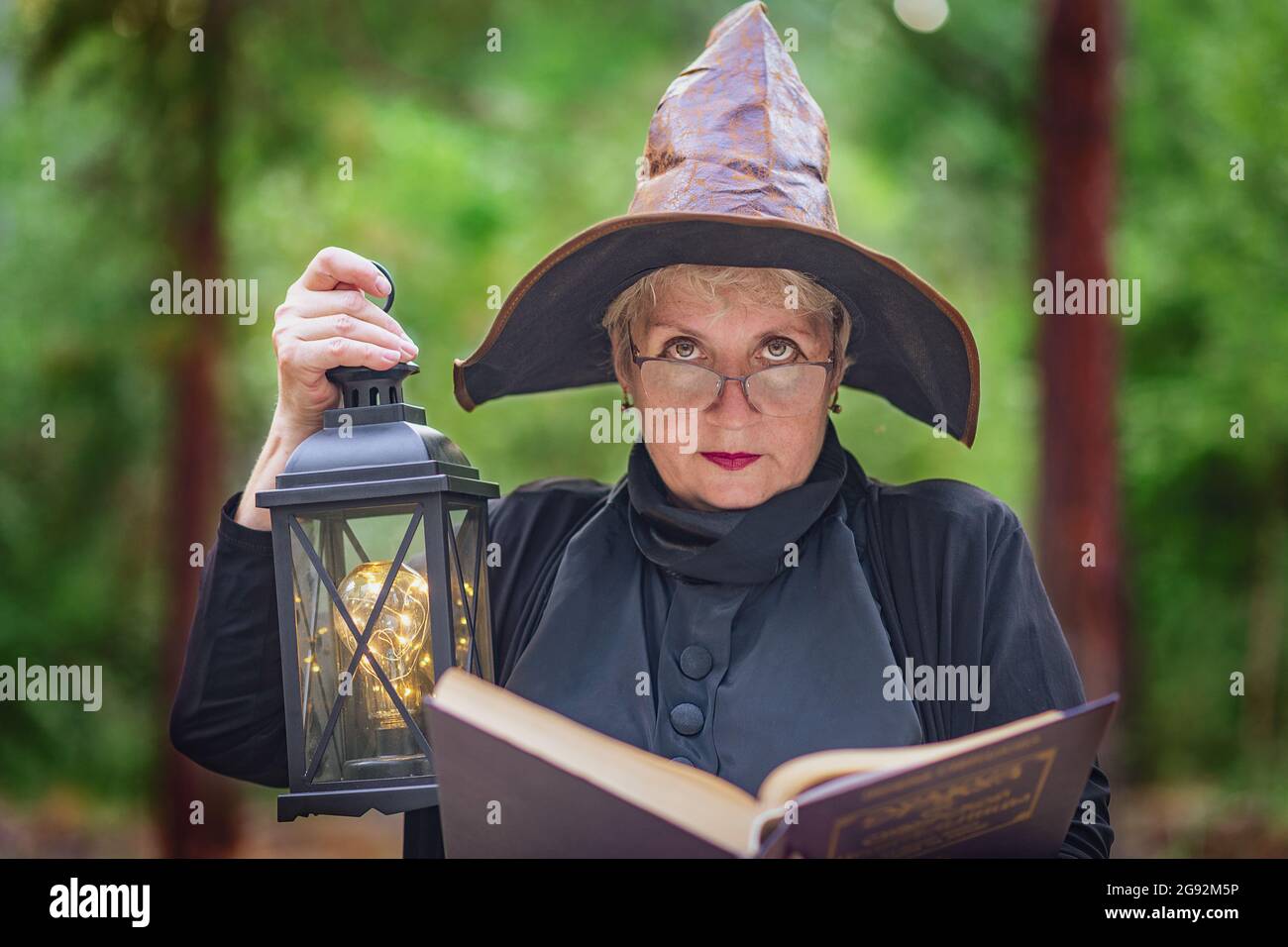 Witch Eye Makeup With Glasses