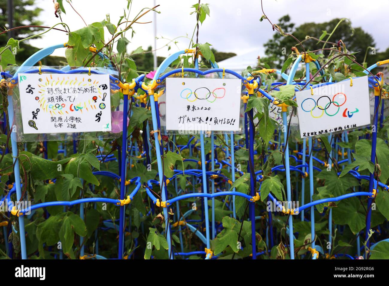 Tokyo, Japan. 24th July, 2021. General view of stadium Judo : The Tokyo ...