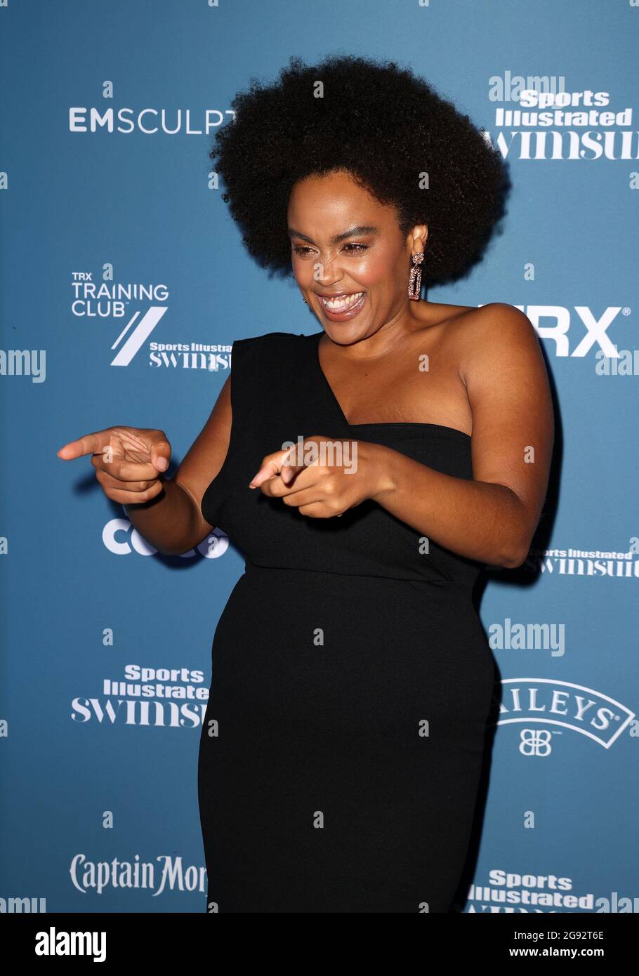 HOLLYWOOD, FLORIDA - JULY 23: Natalie Gage attends the Sports ...
