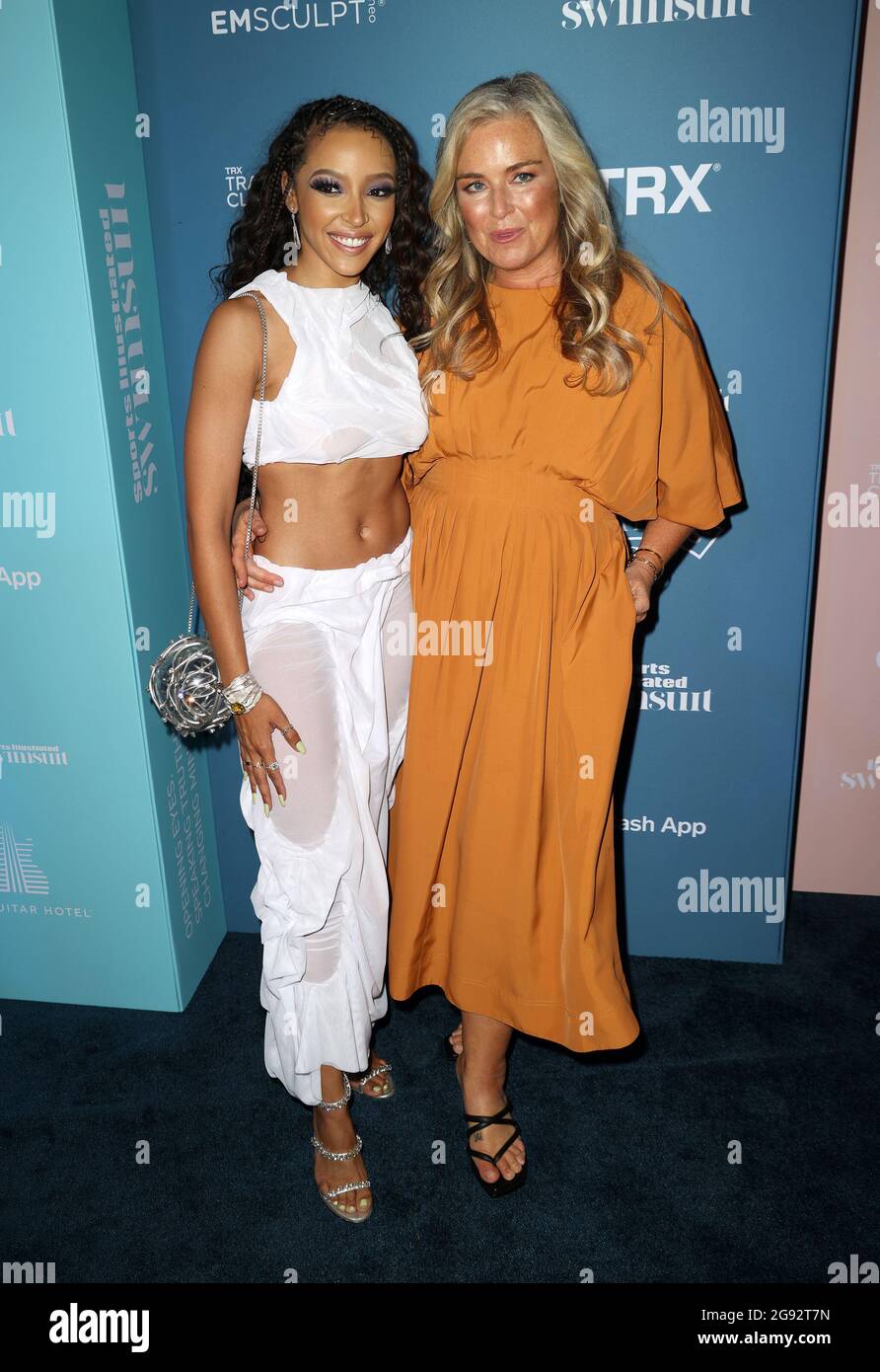Miami, USA. 23rd July, 2021. HOLLYWOOD, FLORIDA - JULY 23: Tinashe and ...