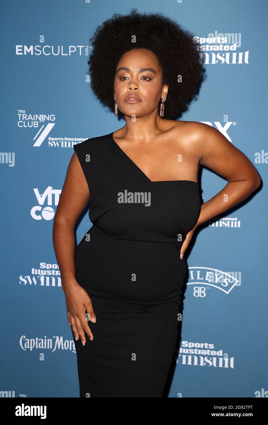 HOLLYWOOD, FLORIDA - JULY 23: Natalie Gage attends the Sports ...