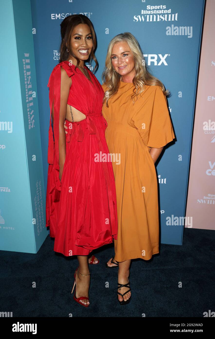 Miami, USA. 23rd July, 2021. HOLLYWOOD, FLORIDA - JULY 23: Leyna Bloom ...