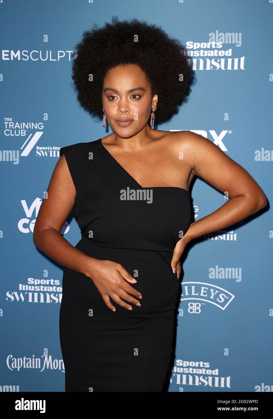 HOLLYWOOD, FLORIDA - JULY 23: Natalie Gage attends the Sports ...