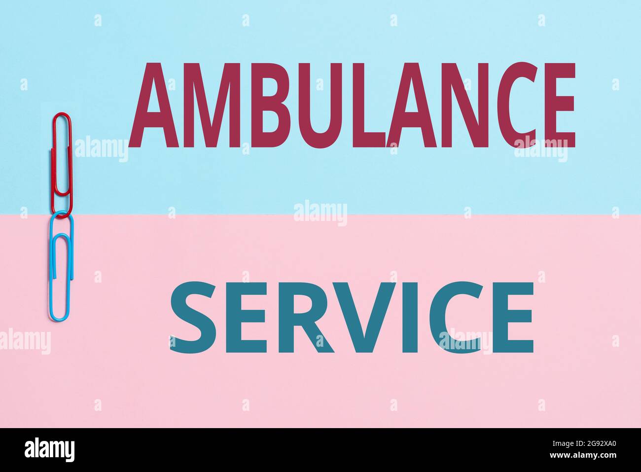 Inspiration showing sign Ambulance Service. Word for emergency response ...