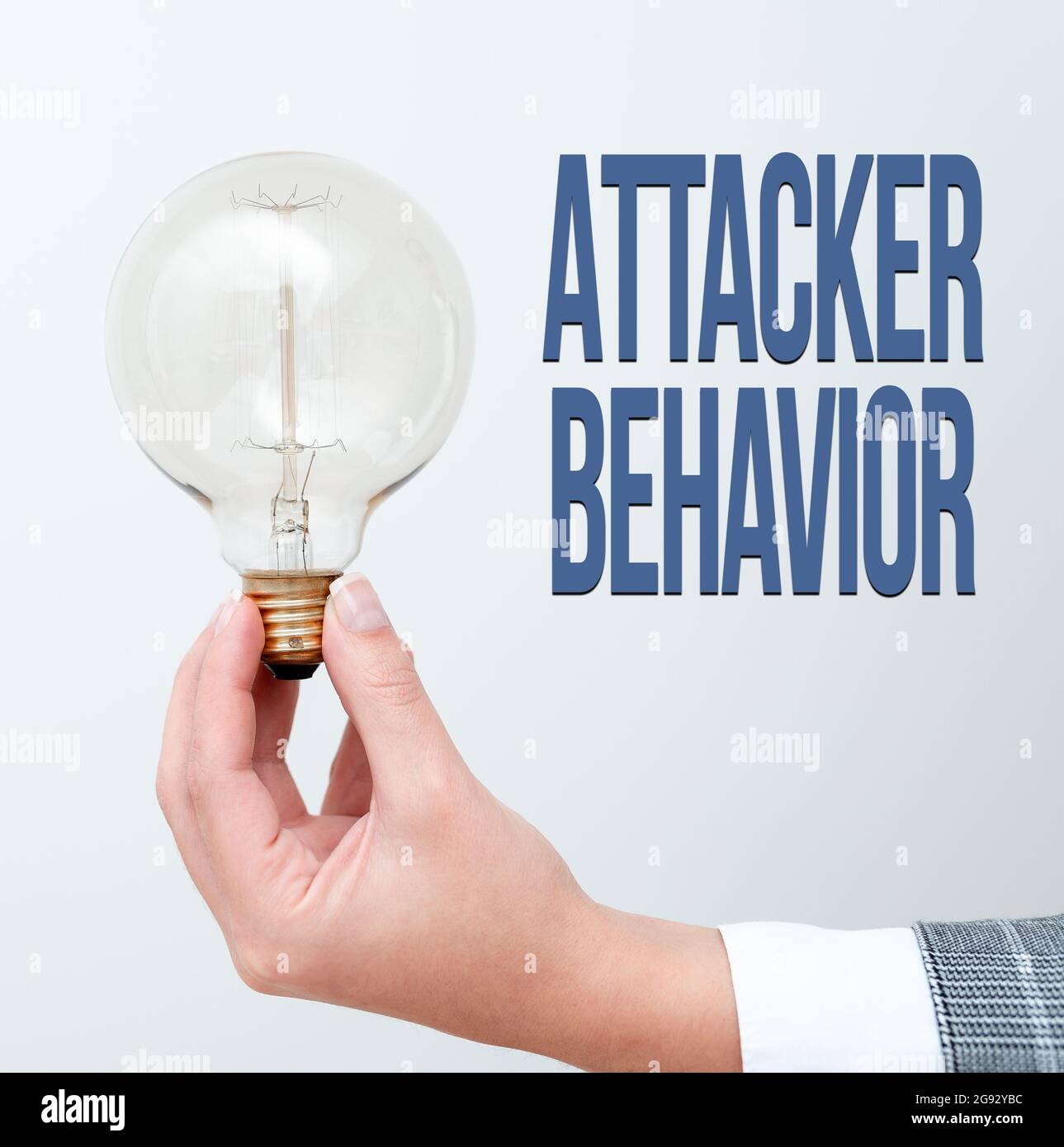 Handwriting Text Attacker Behavior Word Written On Analyze And Predict The Attacker Behavior Of