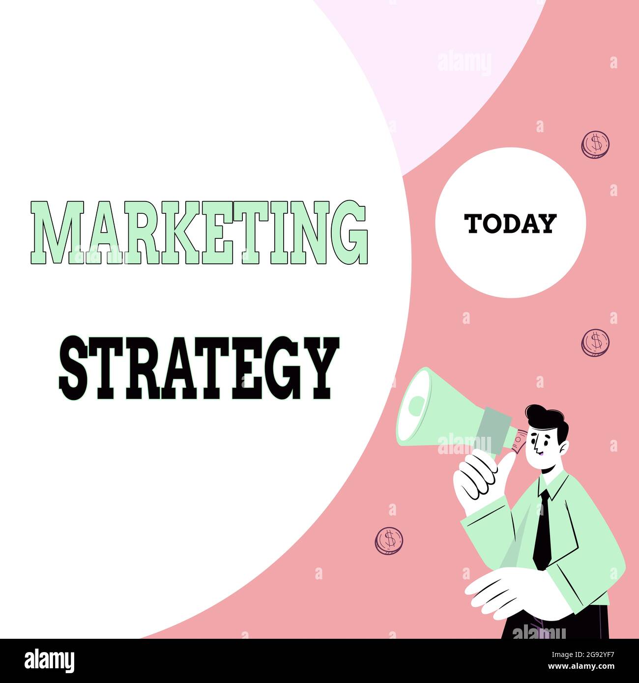Inspiration showing sign Marketing Strategy. Business showcase plan of ...