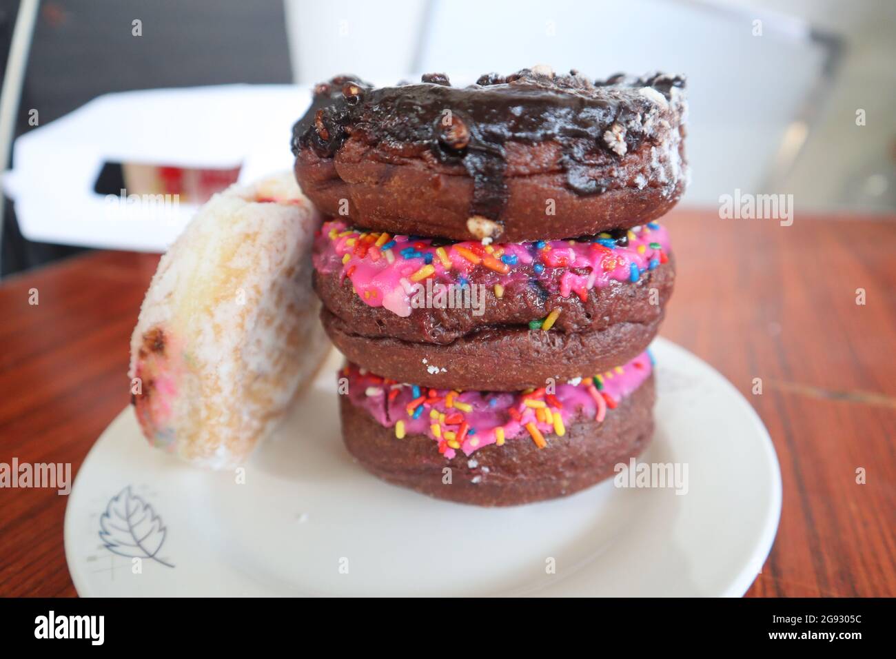 Doughnut Cream Filling High Resolution Stock Photography and Images - Alamy