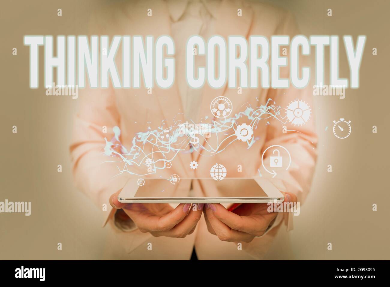 Conceptual caption Thinking Correctly. Concept meaning principle that ...