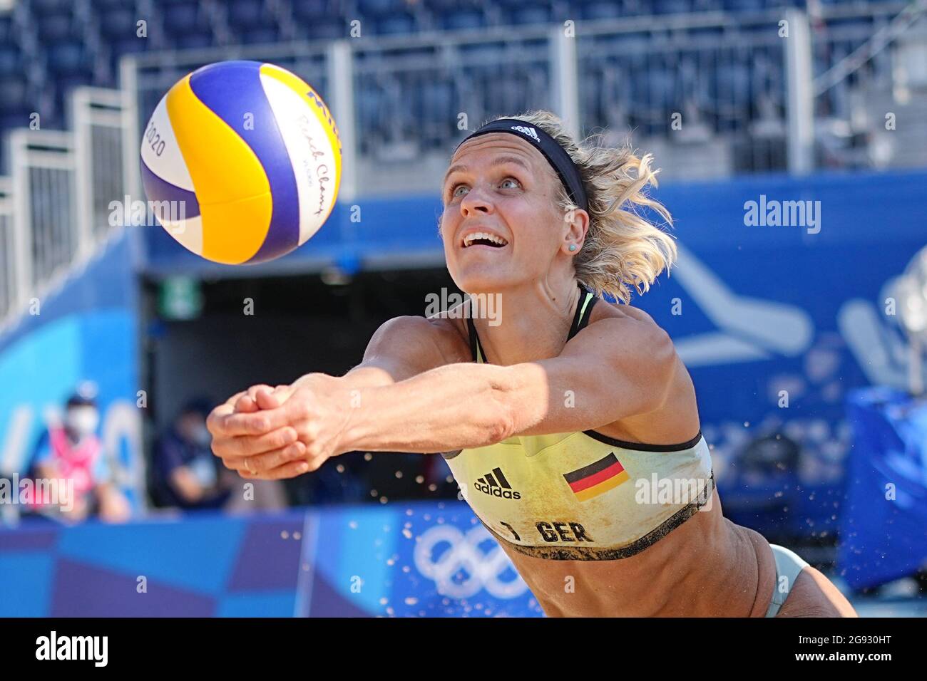 Tokyo, Japan. 24th July, 2021. Volleyball/Beach: Olympics ...