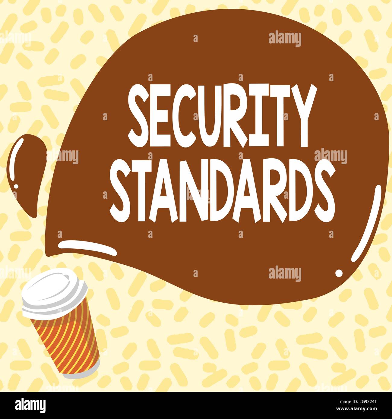 Text Showing Inspiration Security Standards Concept Meaning The Scope
