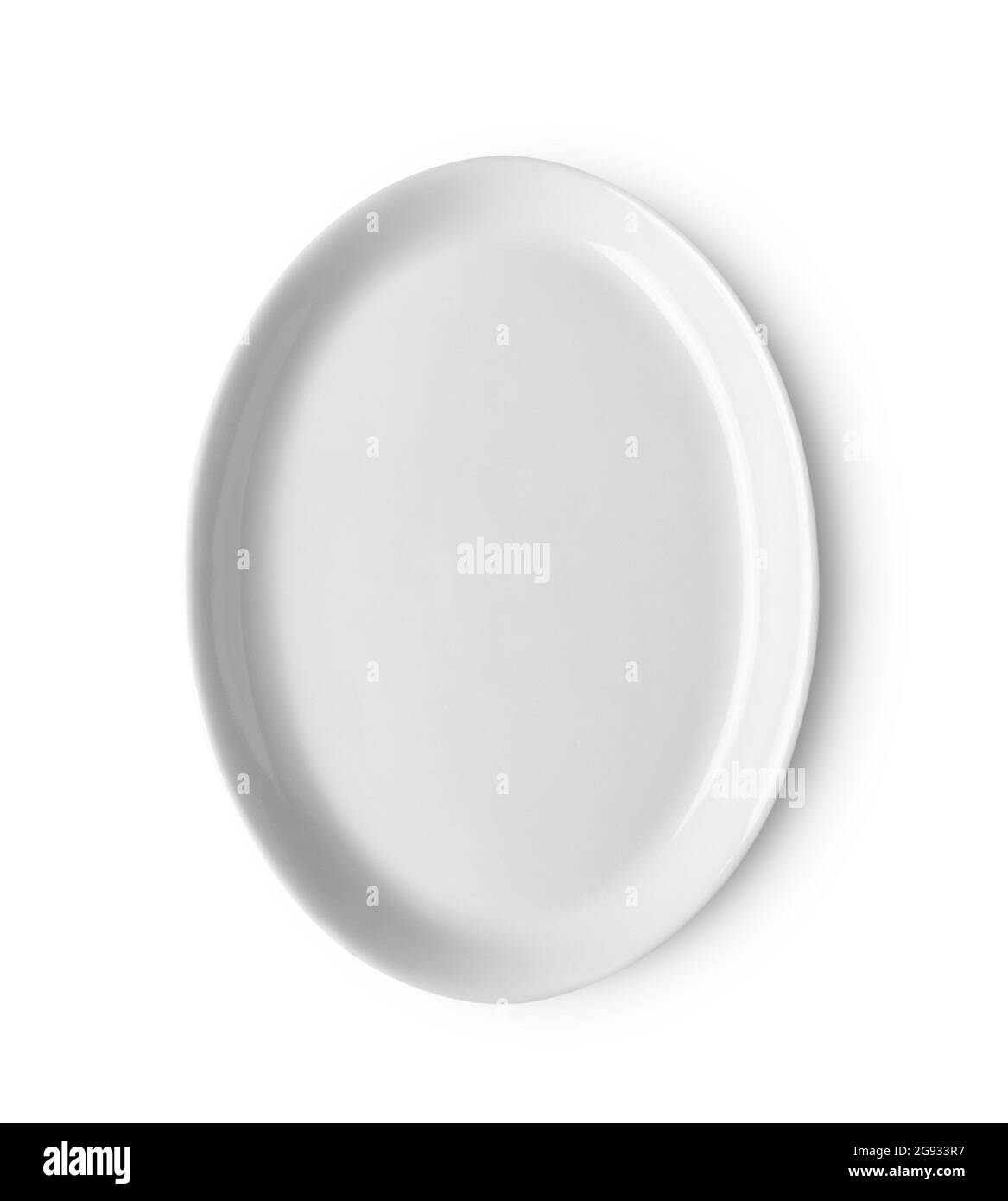plate on white background Stock Photo - Alamy