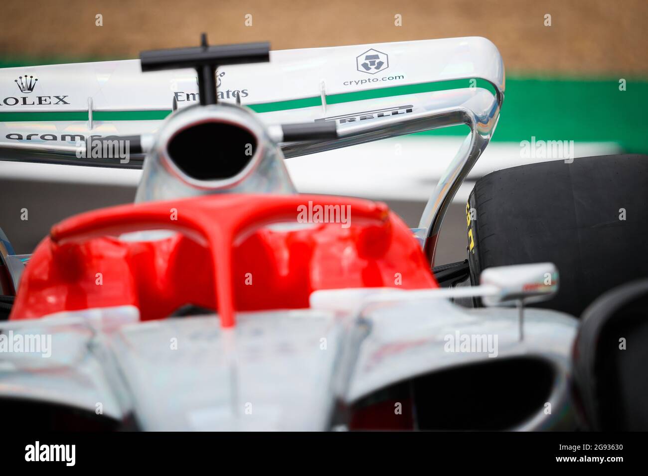 2022 car launch rear wing detail hi-res stock photography and images ...