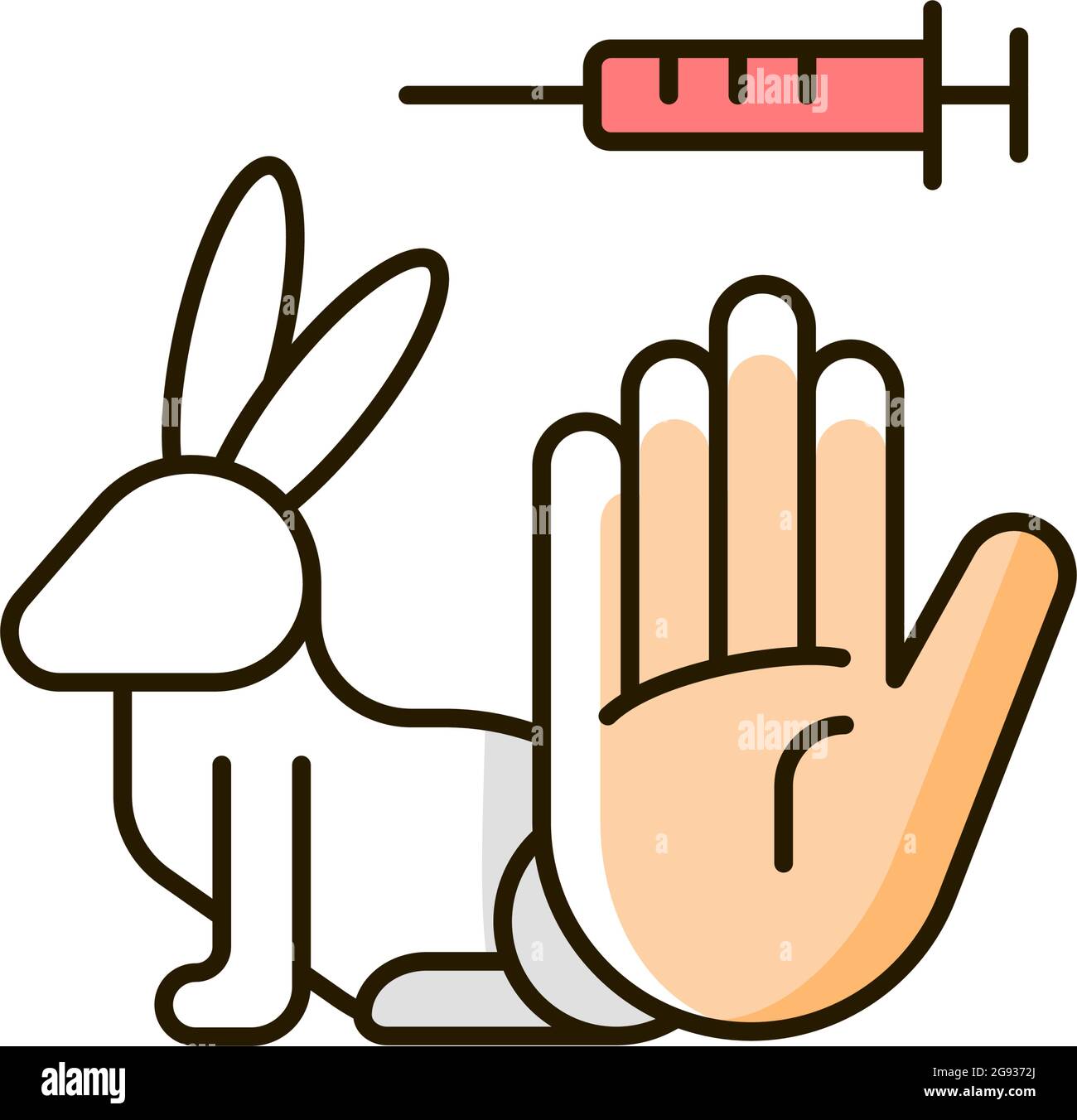 Rabbit testing lab hi-res stock photography and images - Alamy