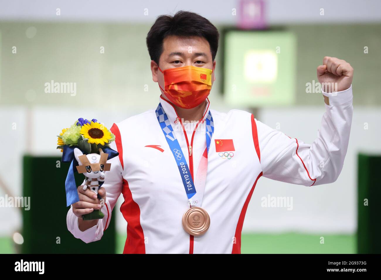 Tokyo, Japan. 24th July, 2021. PANG Wei (CHN) Shooting - Rifle : Men's ...