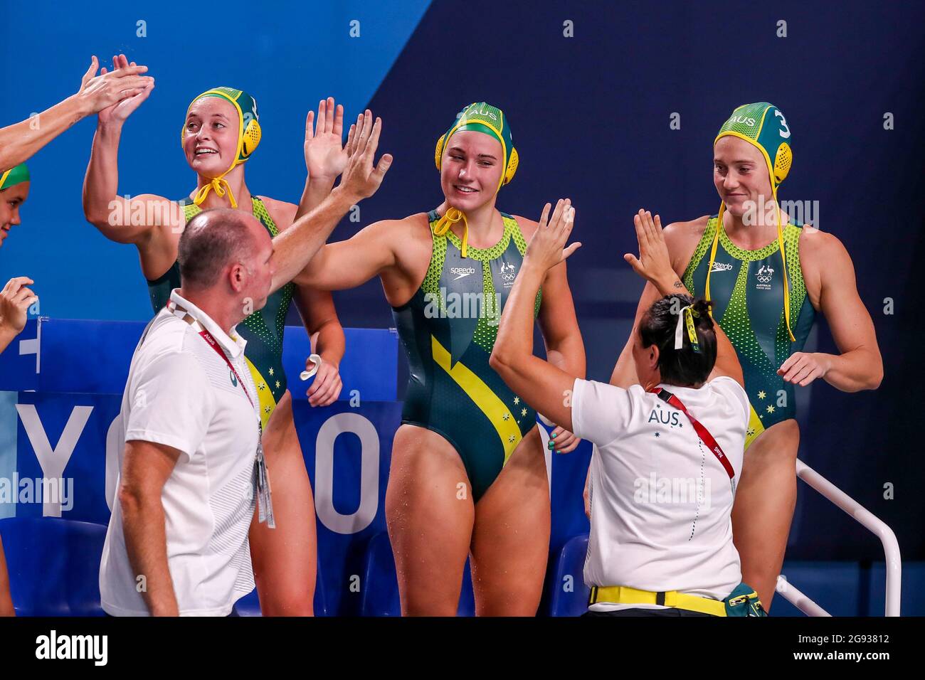 Tokyo, Japan. 24th July, 2021. TOKYO, JAPAN - JULY 24: Abby Andrews of ...