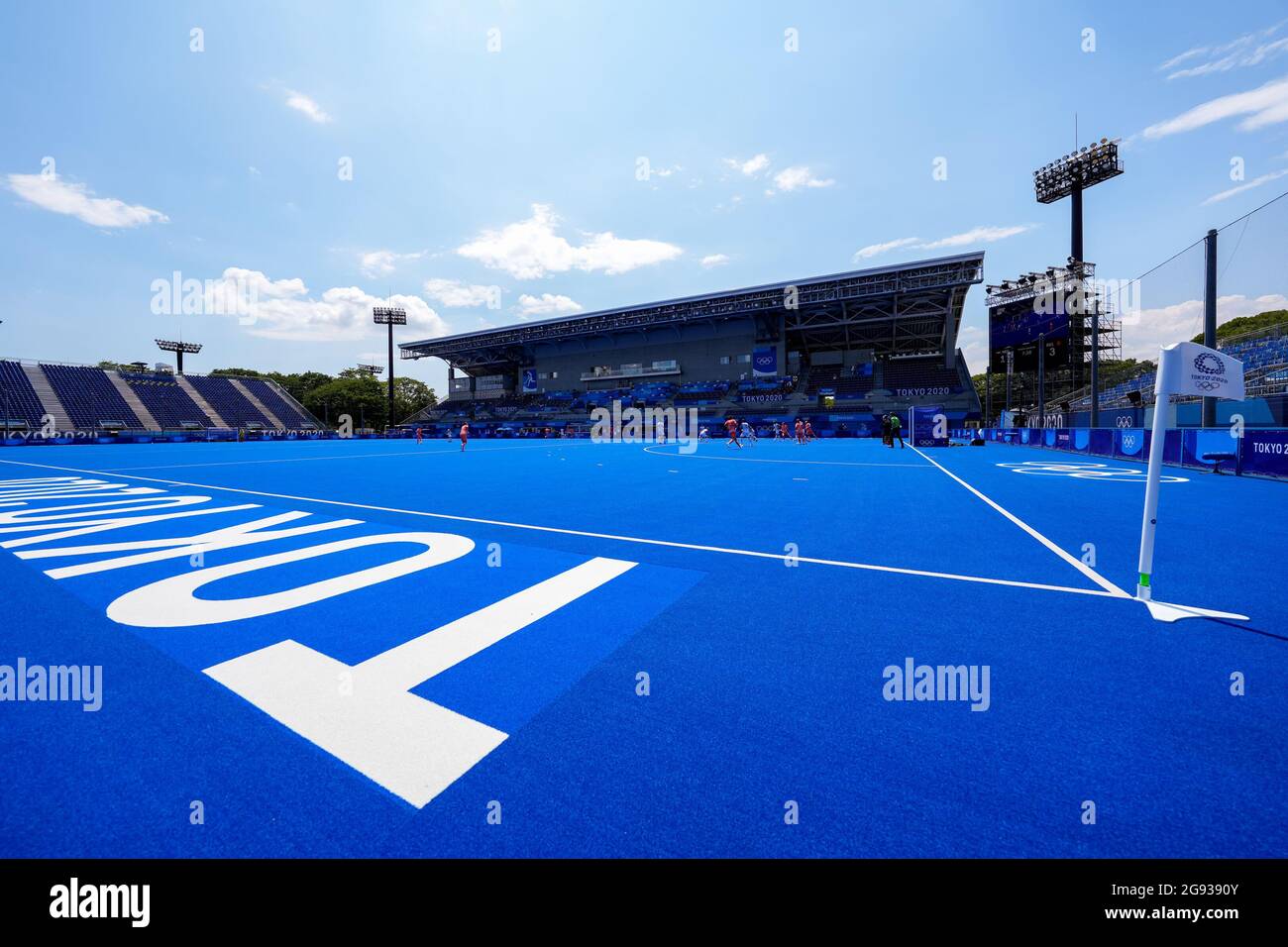 Rifu, Japan. 24th July, 2021. RIFU, JAPAN - JULY 24: General view of ...