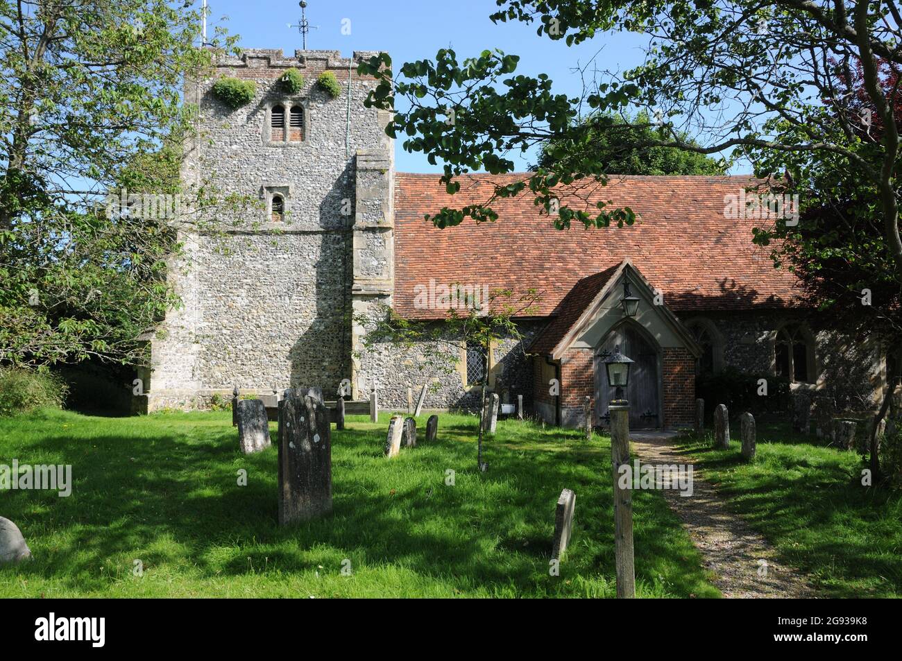 St Mary the Virgin Church, Turville, Buckinghamshire Stock Photo - Alamy